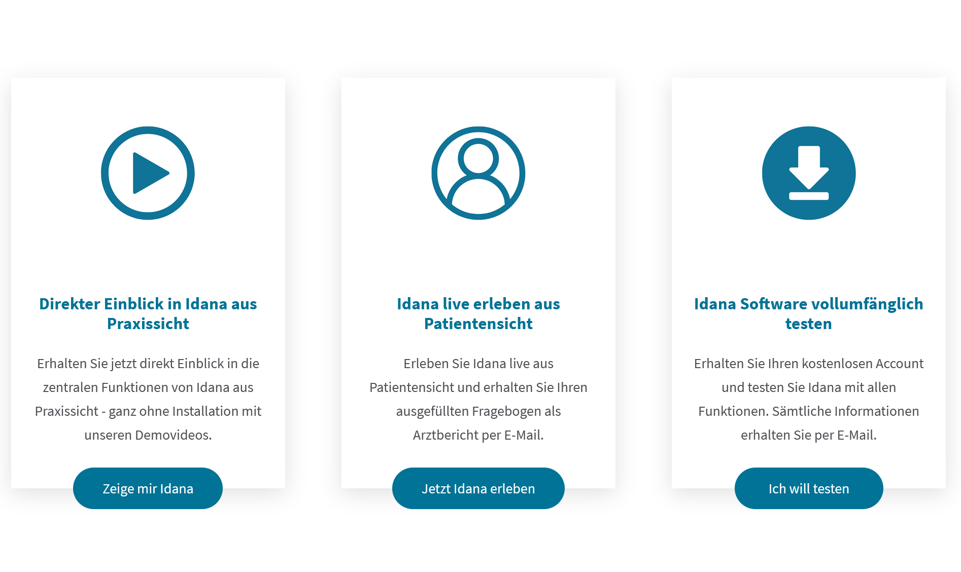Idana Software erleben - digitale Patientenaufnahme in der Praxis!